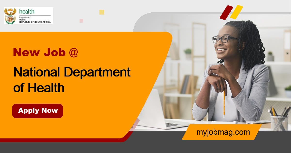National Department of Health Jobs in South Africa 2026 | MyJobMag