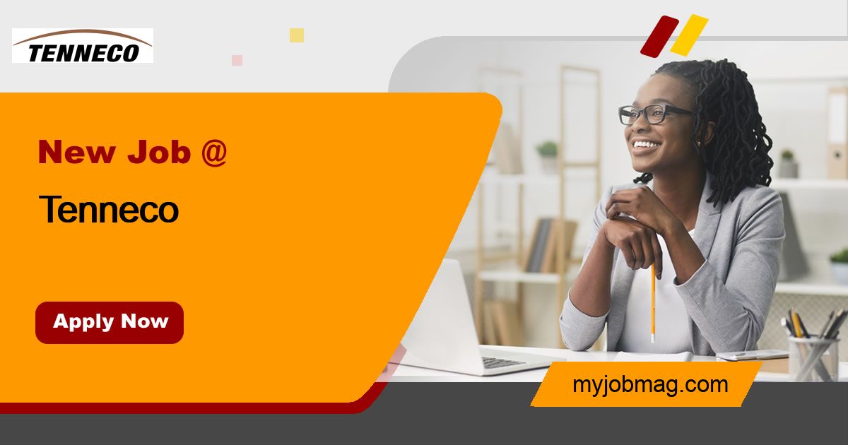 Tenneco Jobs in South Africa 2026 | MyJobMag