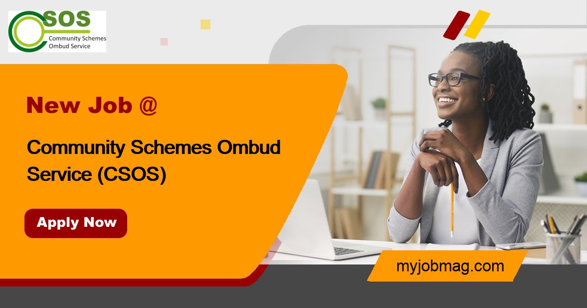 Executive Assistant: CFO at Community Schemes Ombud Service (CSOS ...
