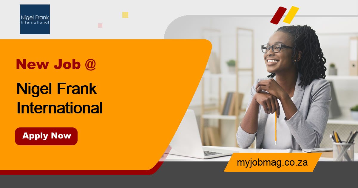 Career Opportunities at Nigel Frank International - 21 November, 2023 ...