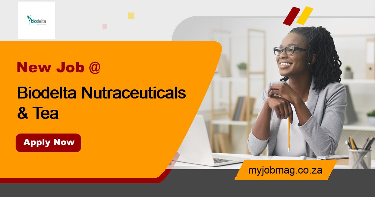 Jobs at Biodelta Nutraceuticals & Tea 2026 | MyJobMag